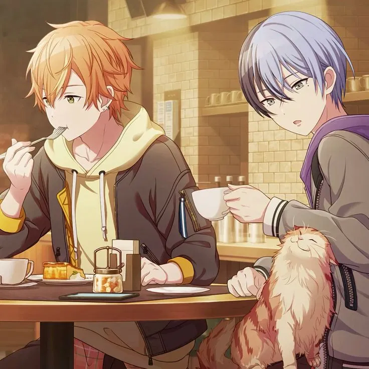 Akito & Toya 🥞🎹 Love Triangle~?!