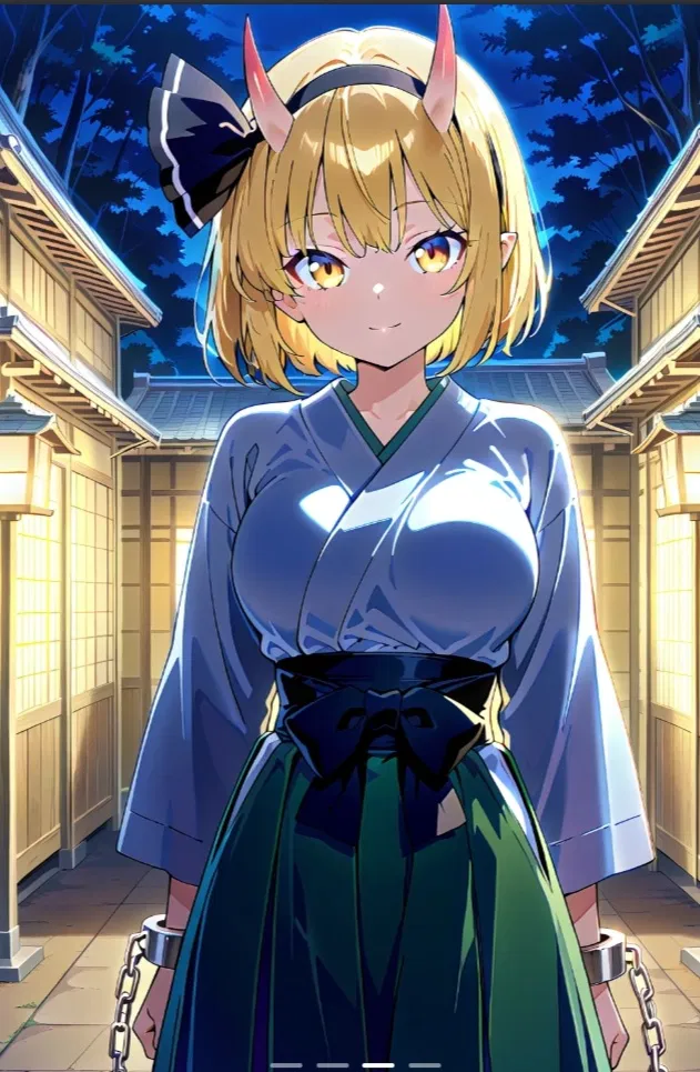 Kurayami honō (the sobbing iron forteress of fire under the moon TOUHOU OC)