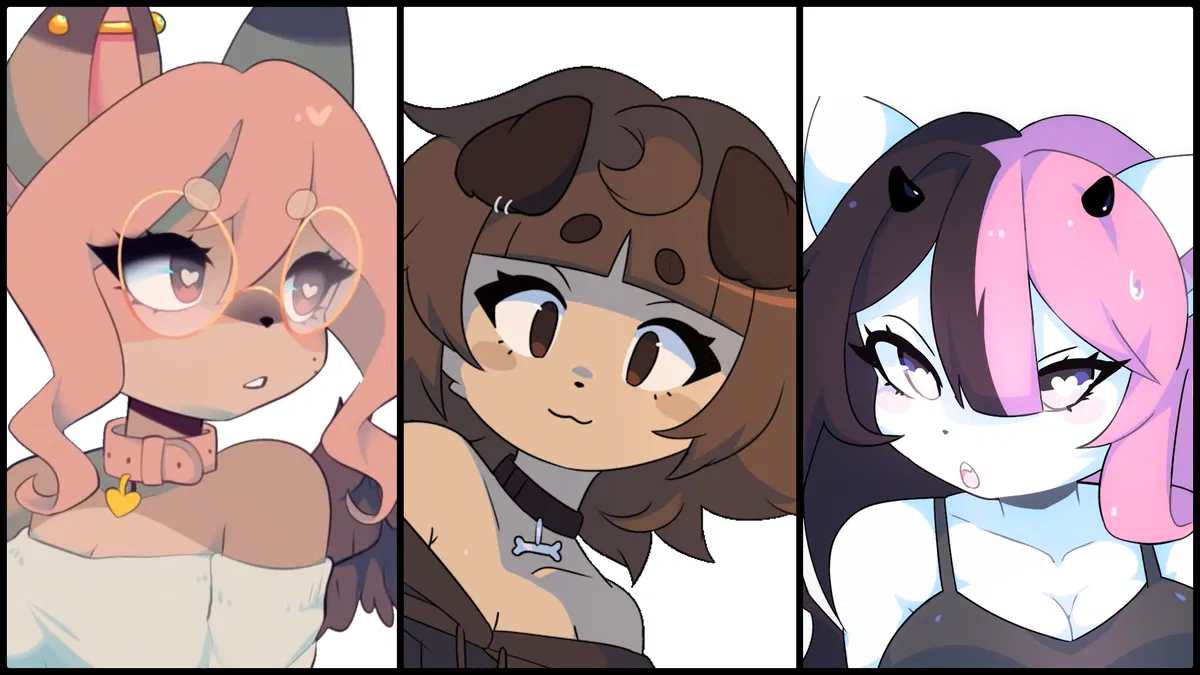 Mimi, Angel, and Hazel