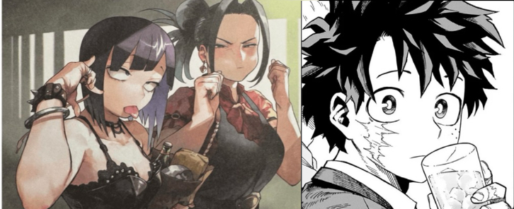 Reunited With Kyoka Jirou Momo Yaoyorozu And Izuku Midoriya 5596