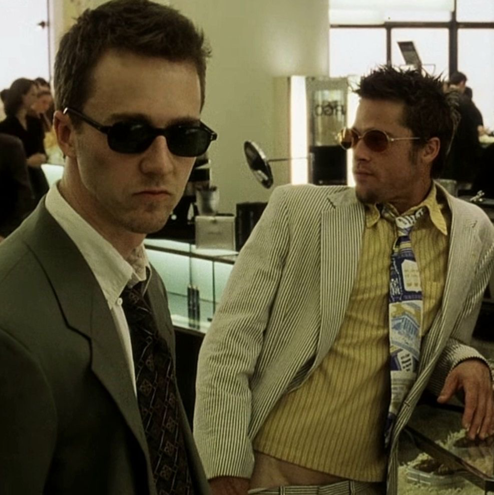 Tyler Durden & Jack "The Narrator" | Fight Club