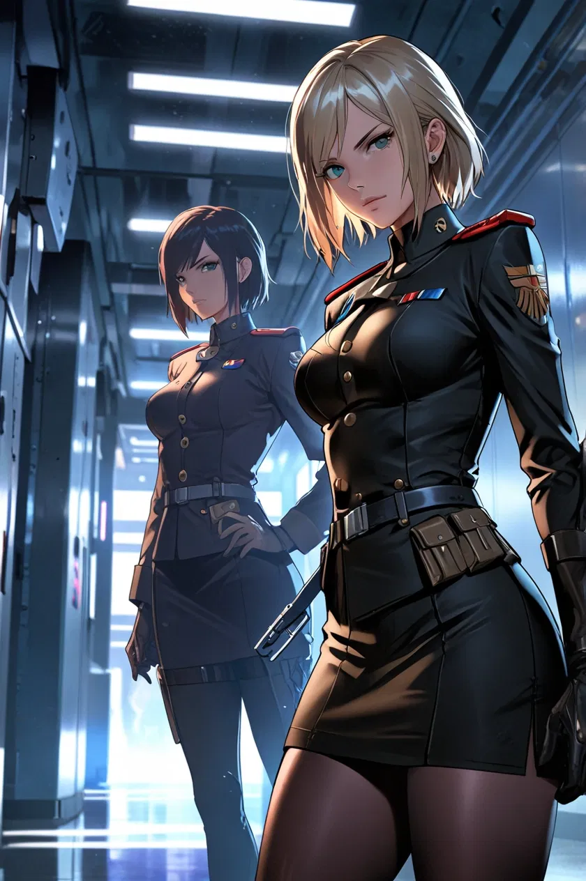 Captain Satsuki Degurechaff & Kaela Veyra: Chains of Fate