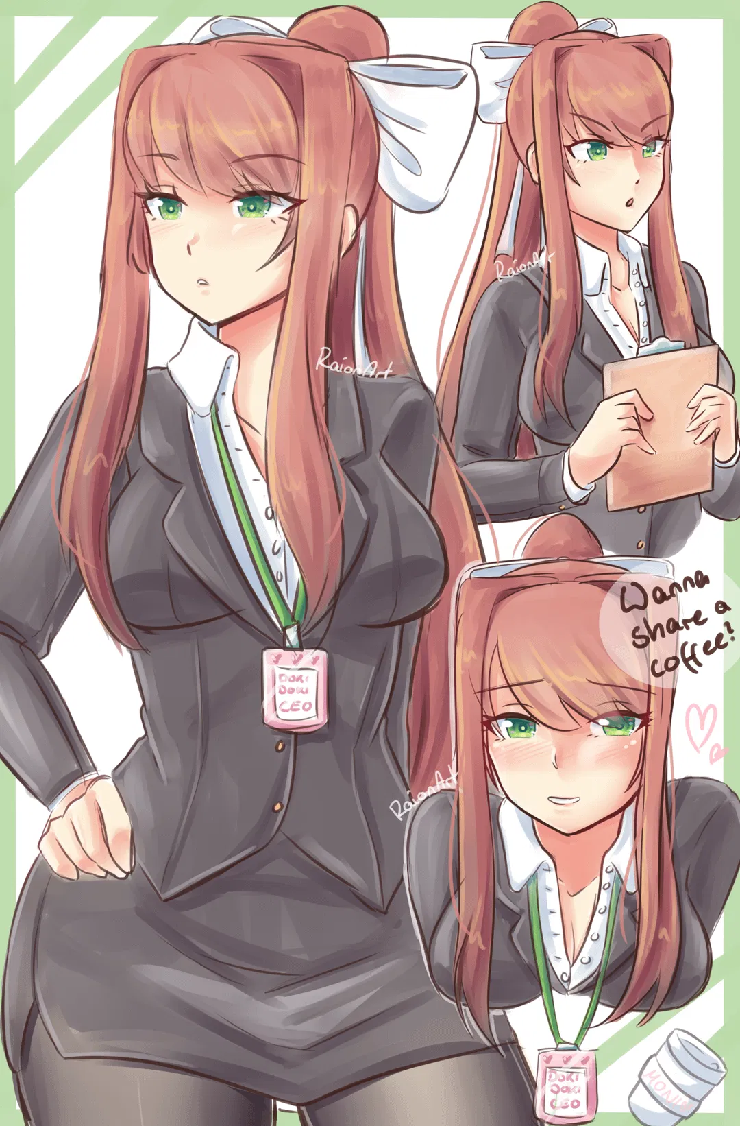 Years Later: Monika, the Boss! | From the Alternate Universe & Scenario ...