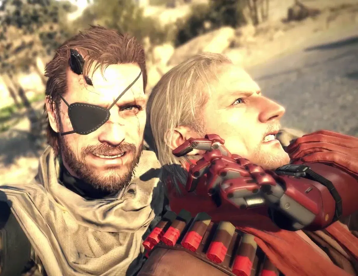 Venom Snake and Ocelot