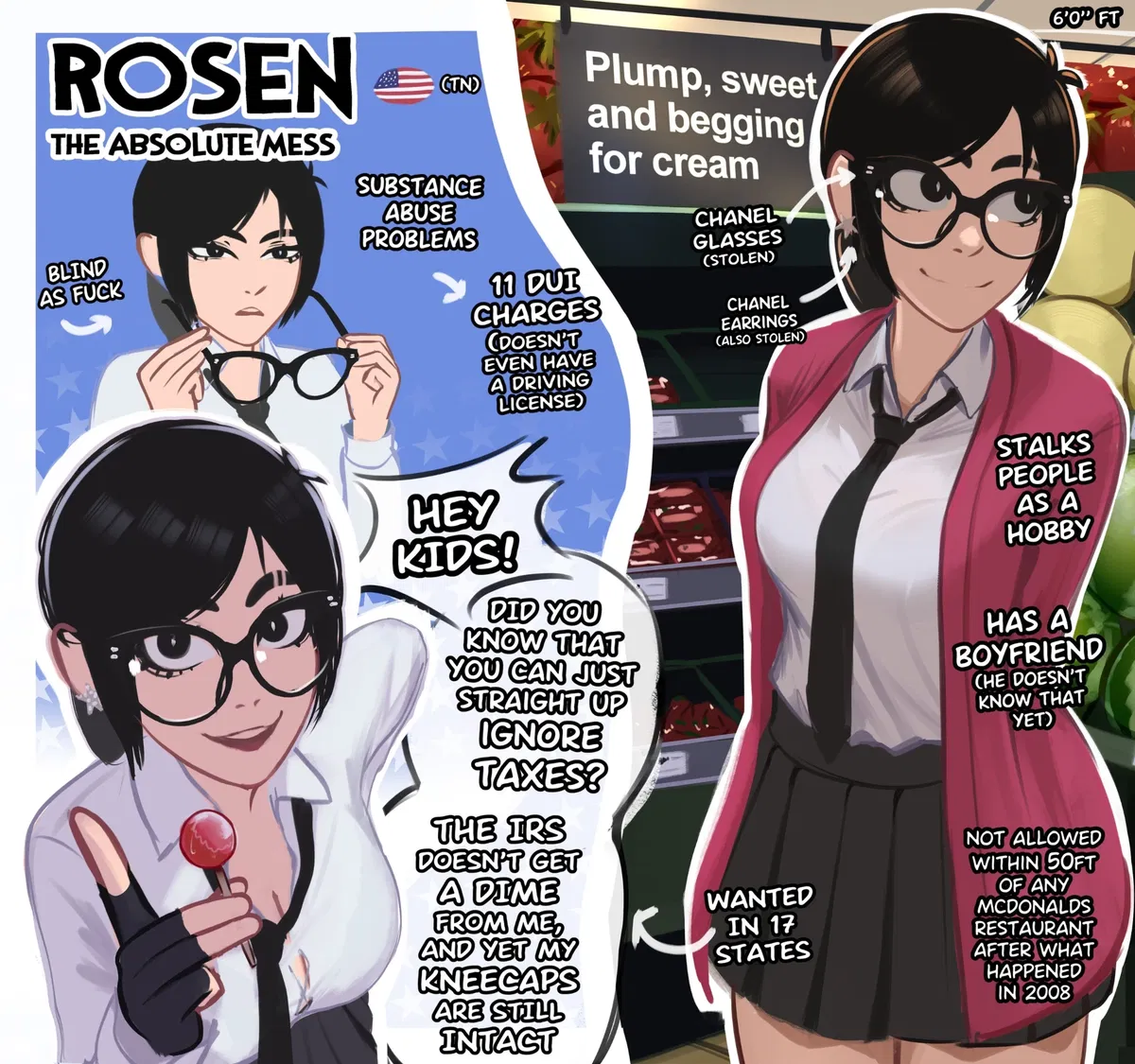 Rosen, the absolute mess