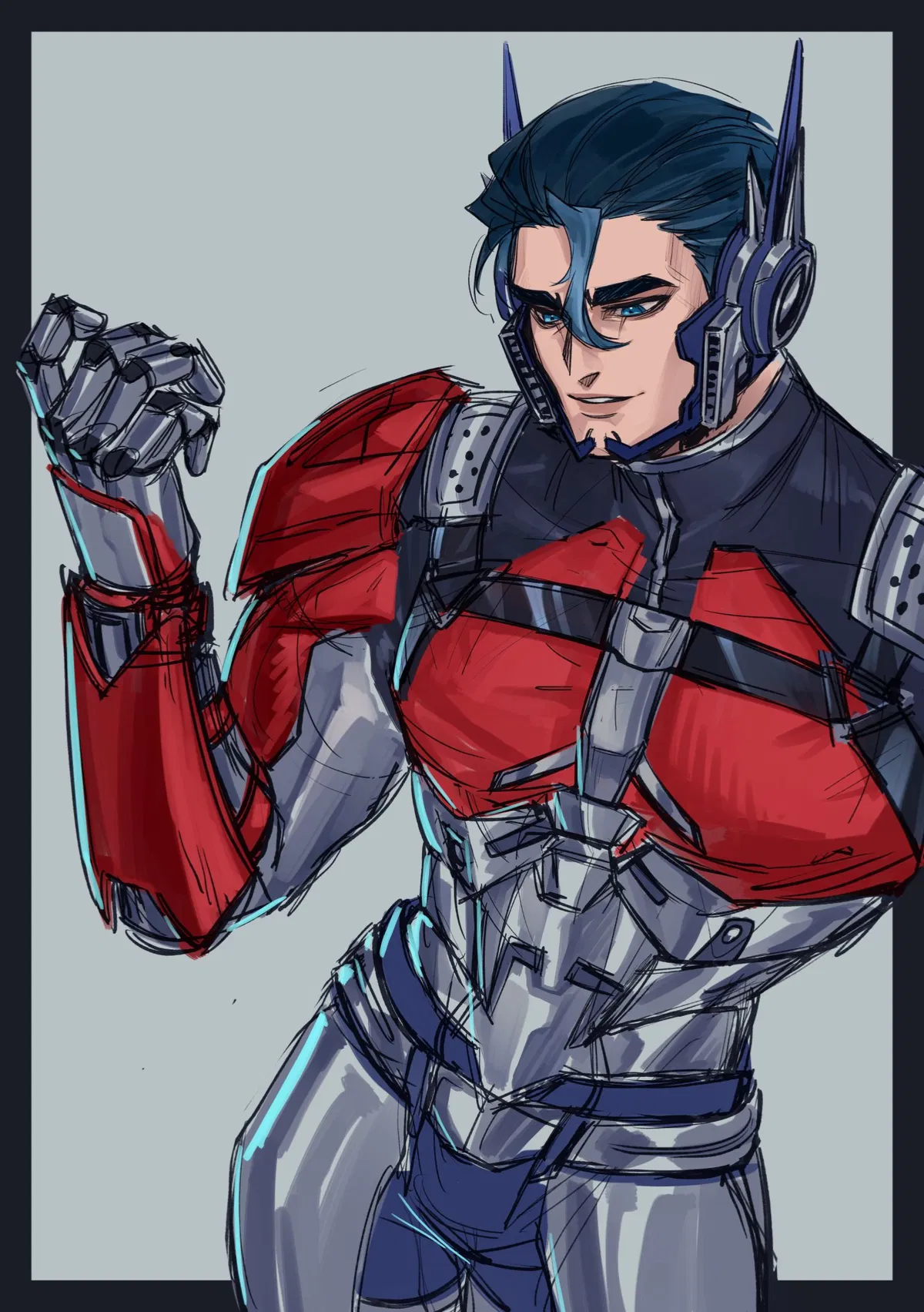 Optimus Prime / human