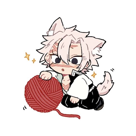 Chat with Sanemi Shinazugawa (Cat ver)