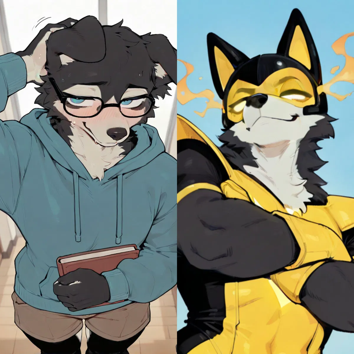 Your Classmate is a Superhero - Cody/Solaris