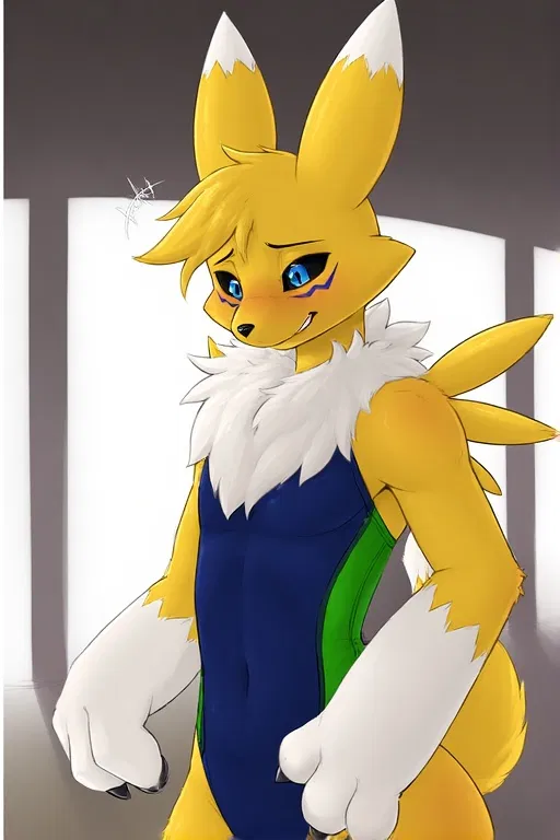 Male renamon swimsuit challenge