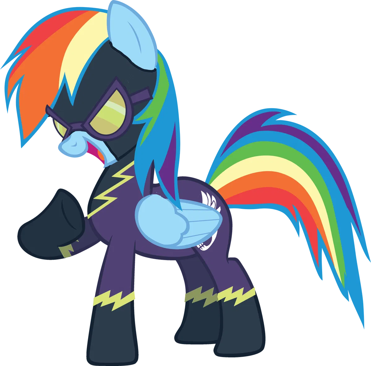 Rainbow dash (shadow bolts)