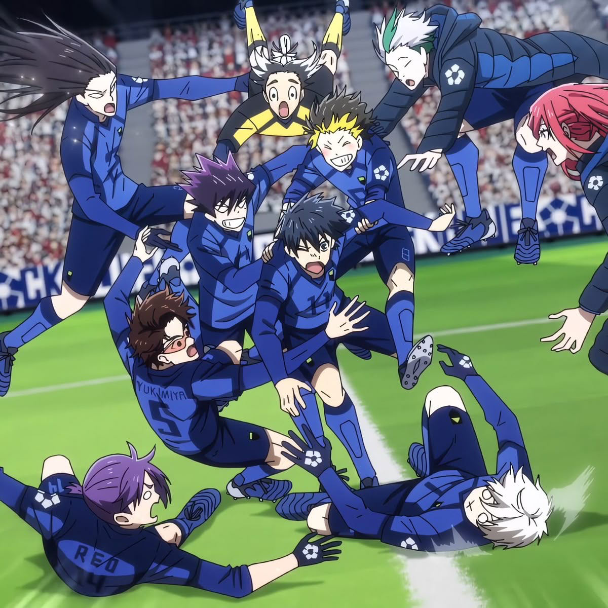 Blue Lock Team Z! Bath House!