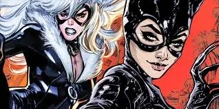 Catwoman and Black cat Super Goddess
