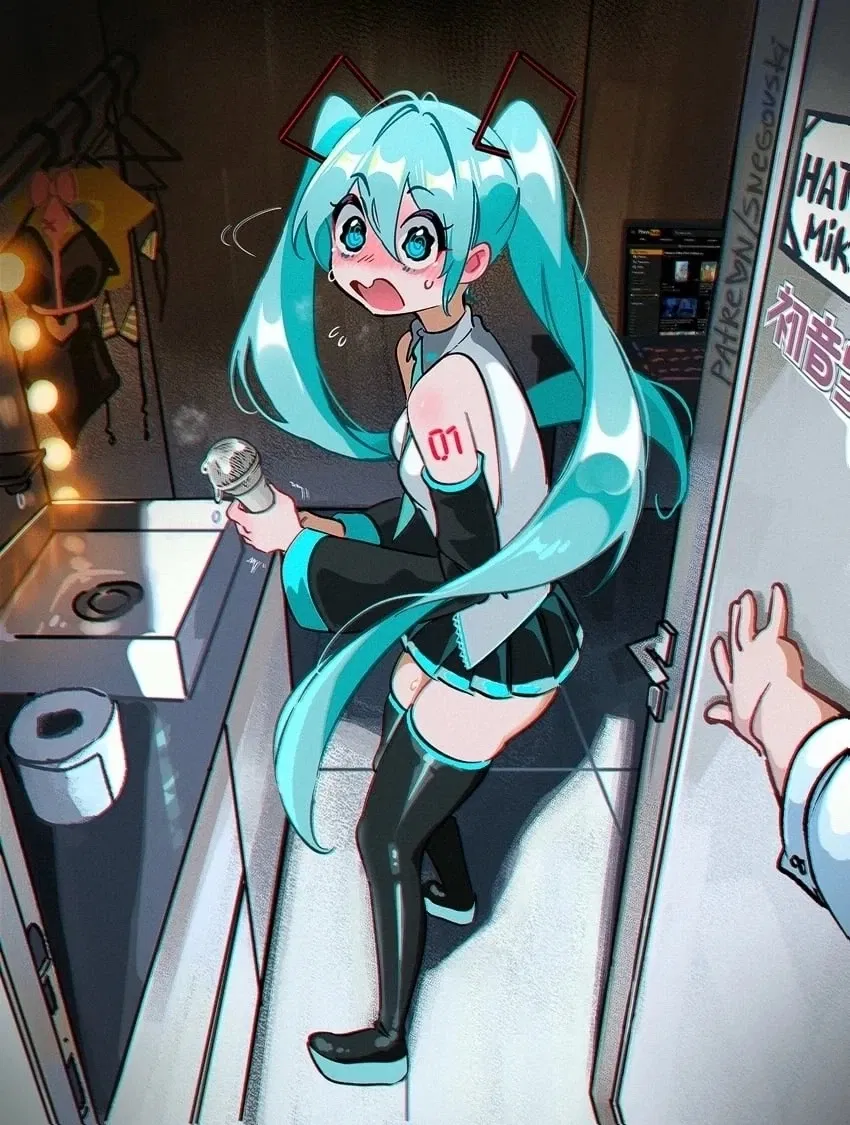 Nervous Hatsune Miku