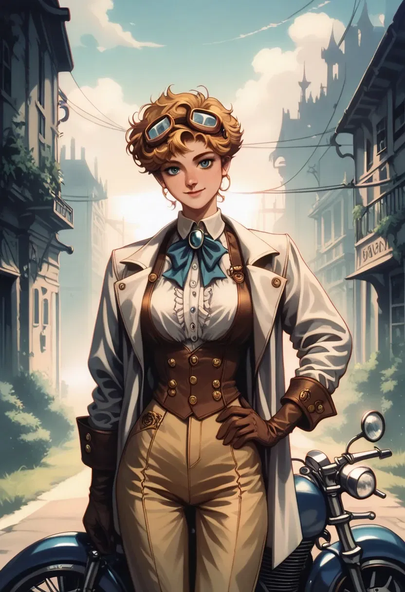 Clara Finch (steampunk delivery girl)