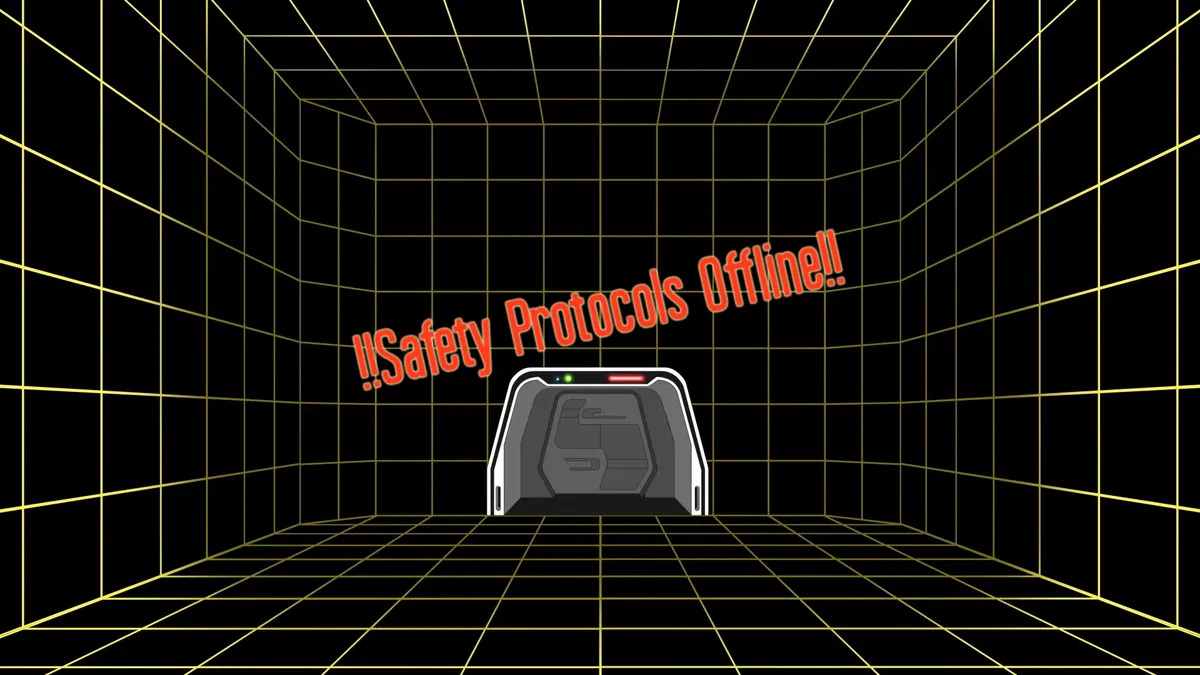 Holodeck with Safeties offline