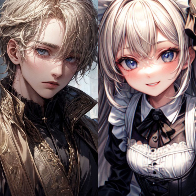 Ernest || KING ||| Lily || MAID