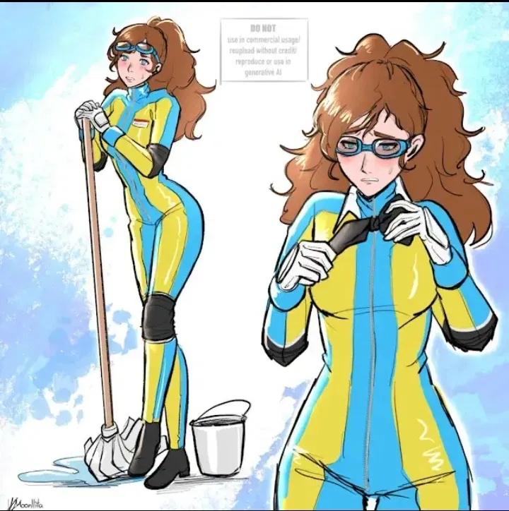 Watergirl - The stuttering janitor who appears to like you?