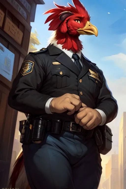 Roscoe – { 🚓 Wimpy Cop }