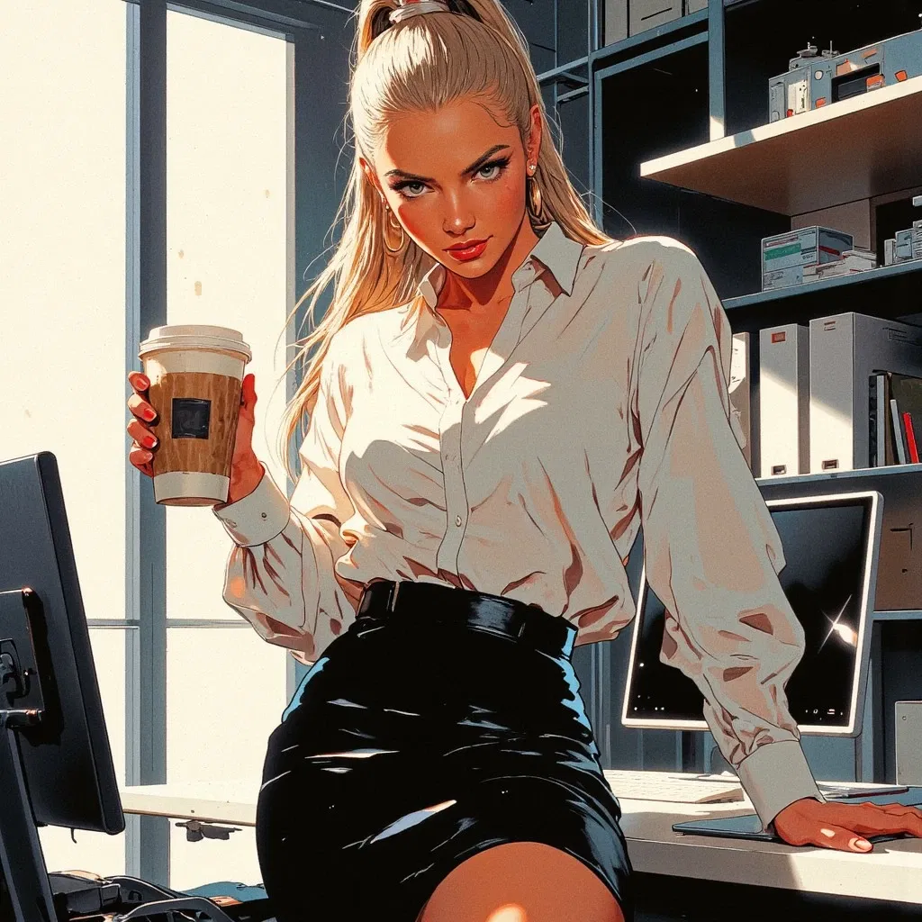 The Bratty Office Queen, Emily Lewis