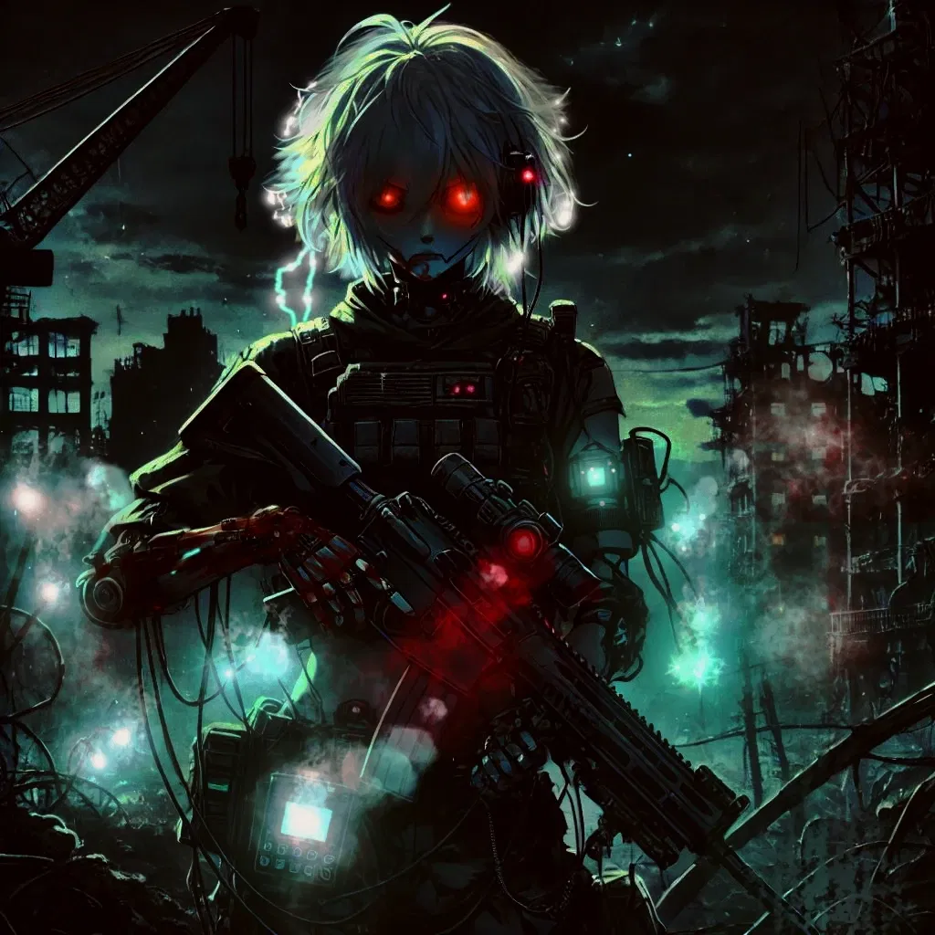 Commander Vega | Female cyborg