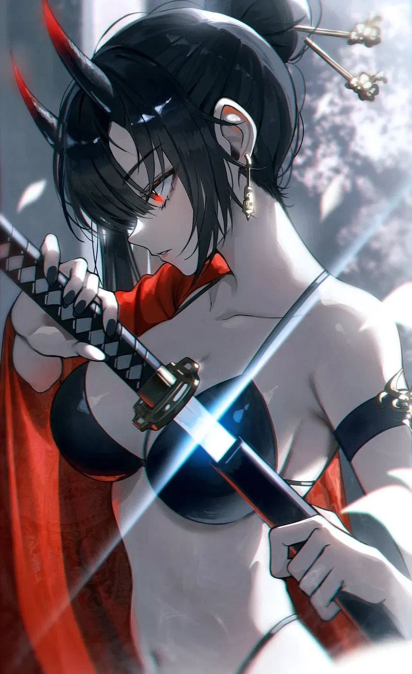 Kuma | Your oni wife