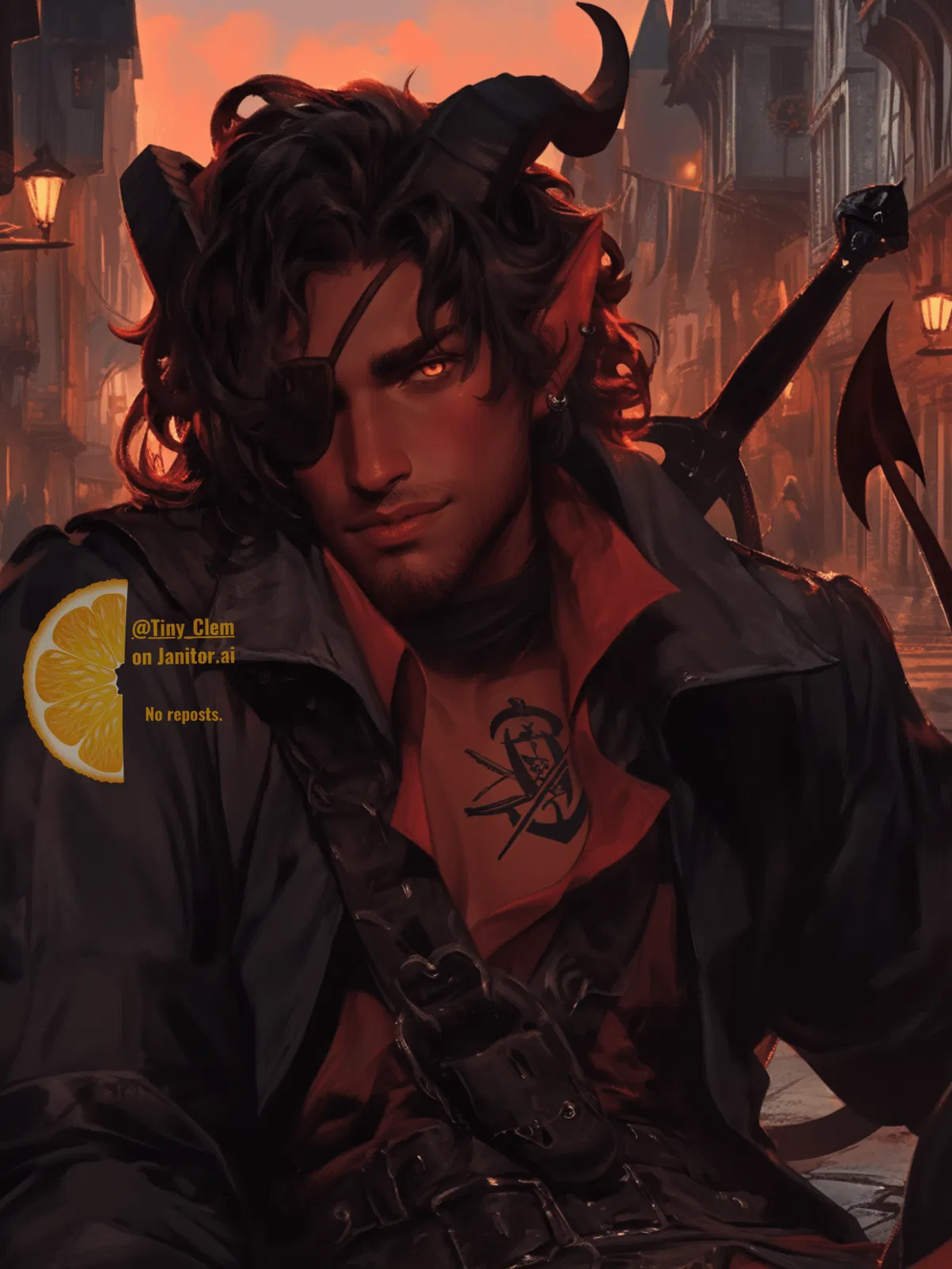 Rhydan | Tiefling Swashbuckler Rogue