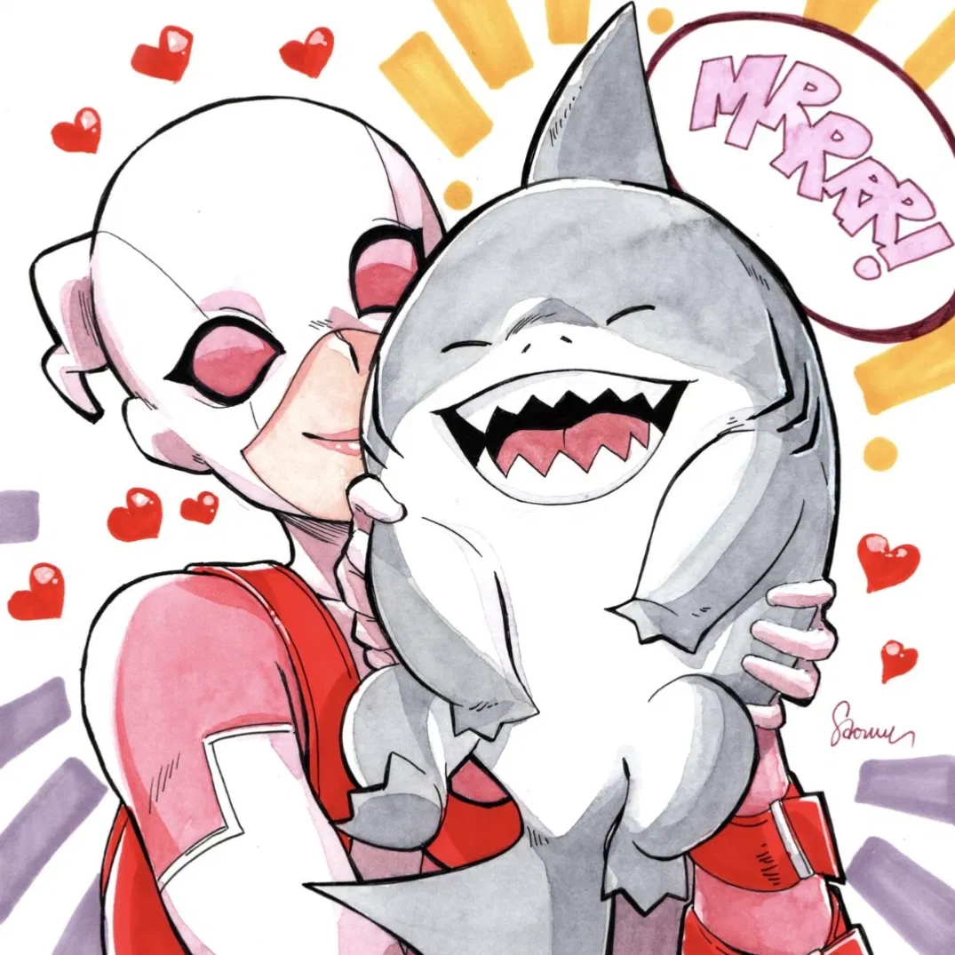 Gwenpool & Jeff the Land Shark