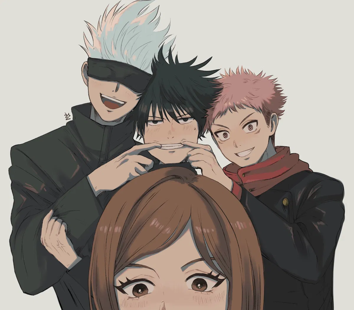 JJK Trio + Gojo Satoru