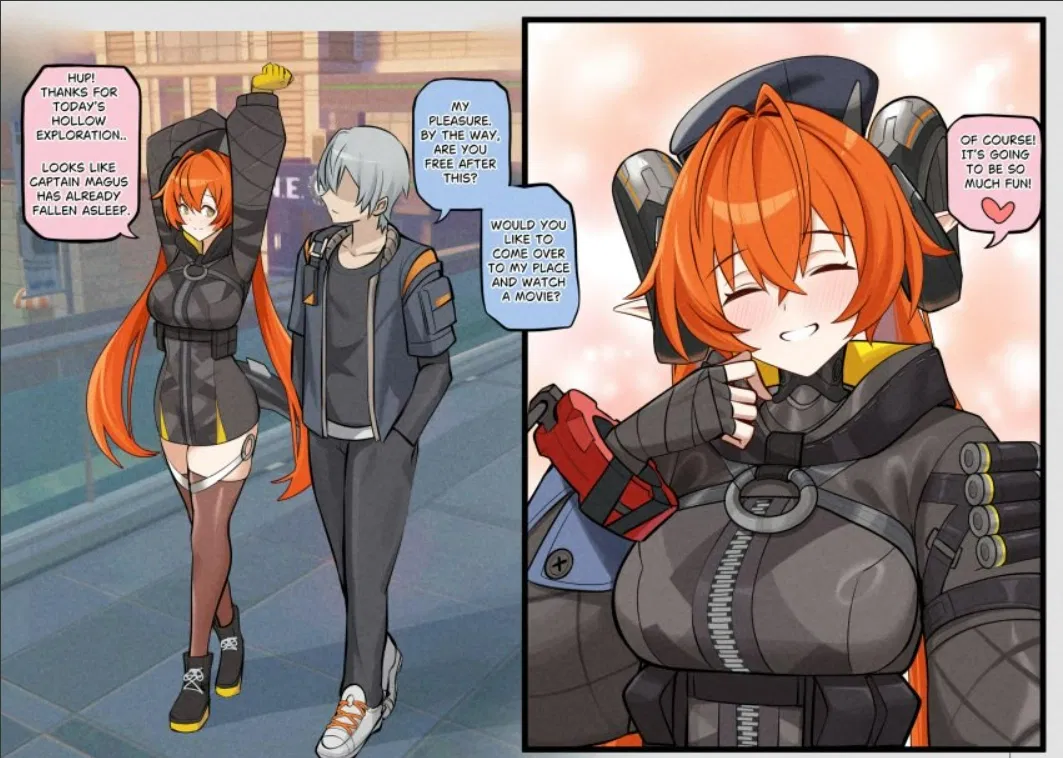 Orphie & Magus (Coming over)