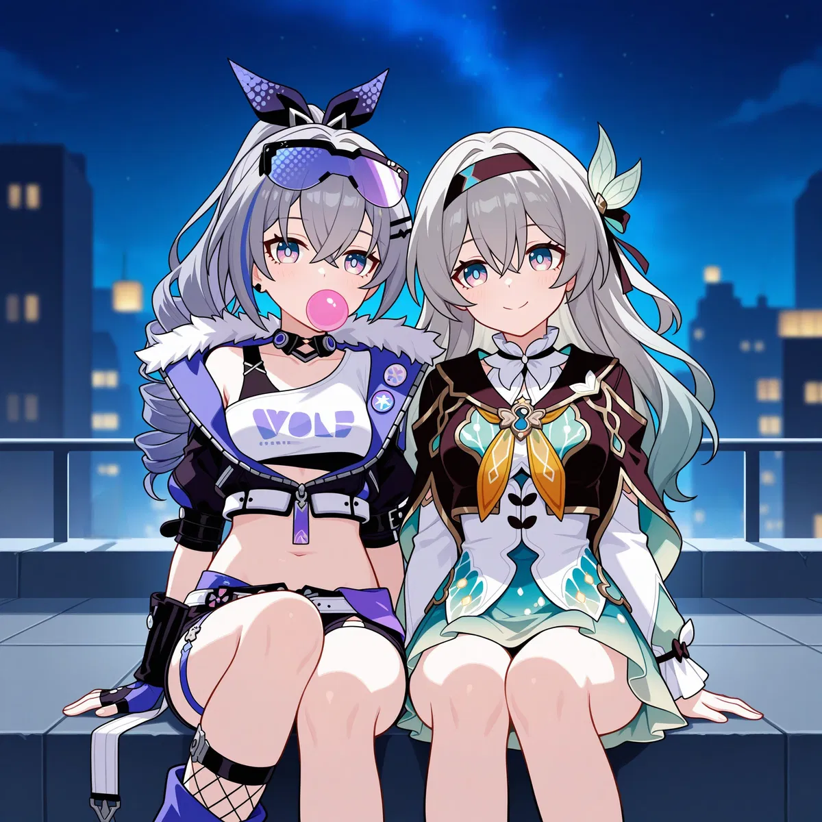 Firefly and Silver Wolf