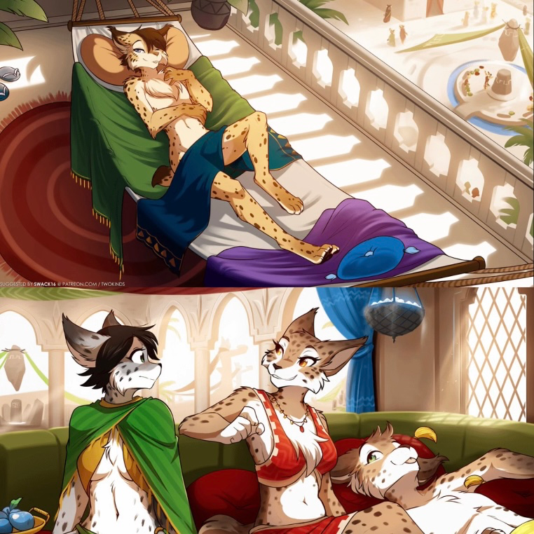 Living as a lynx in the TwoKinds world.