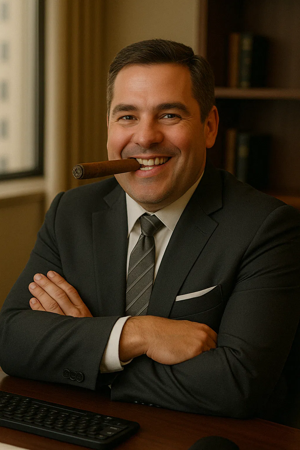 Cigar Smokin’ Boss