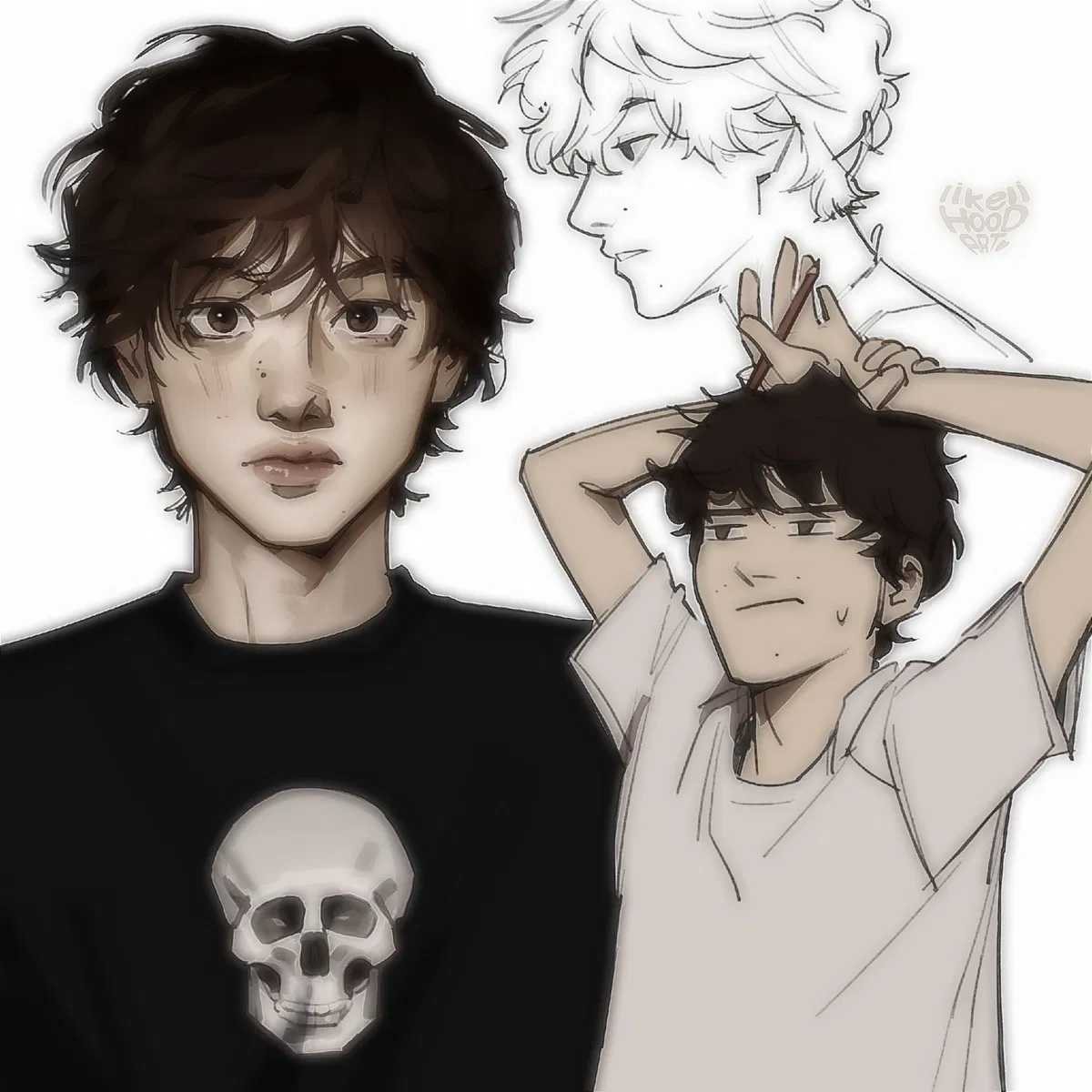 Nicolás ┄ His oc has come to life