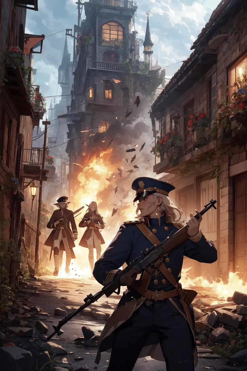 Lycanthria in flames [3 way civil war]