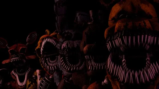 FNAF 4 Animatronics