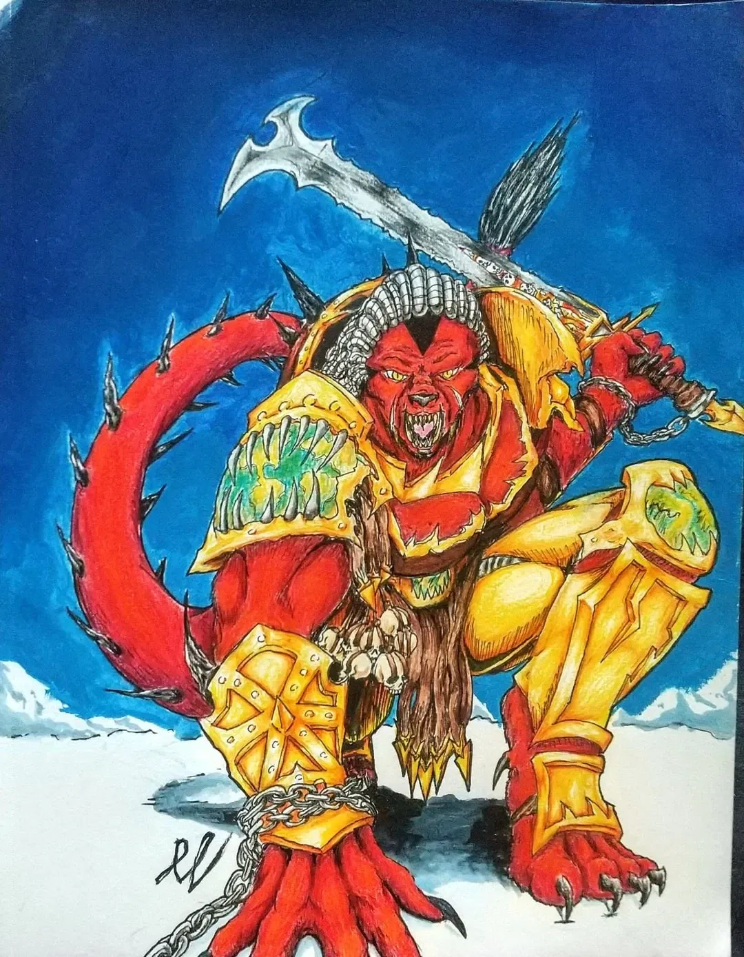 Female Daemon Angron