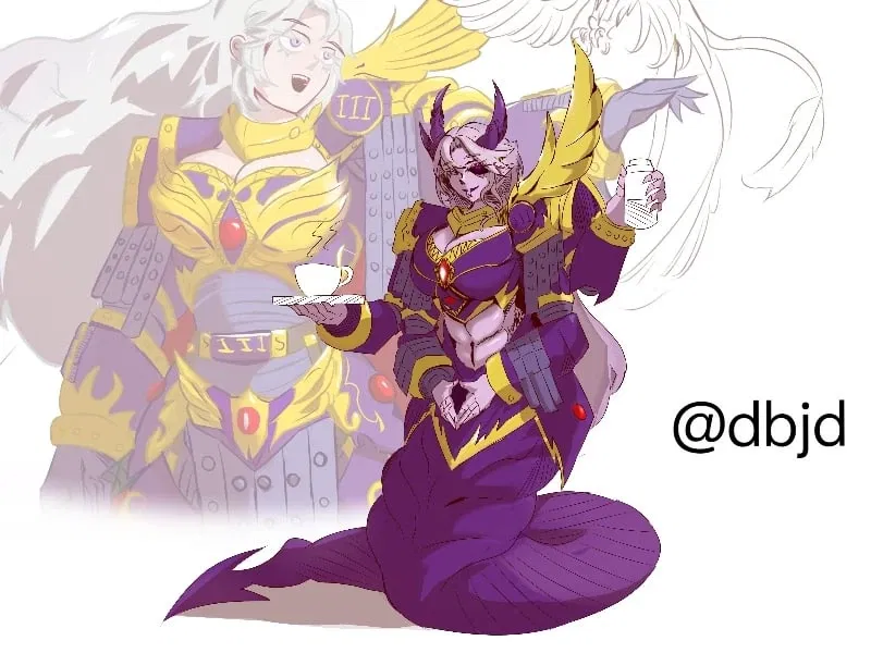 Female Daemon prince Fulgrim
