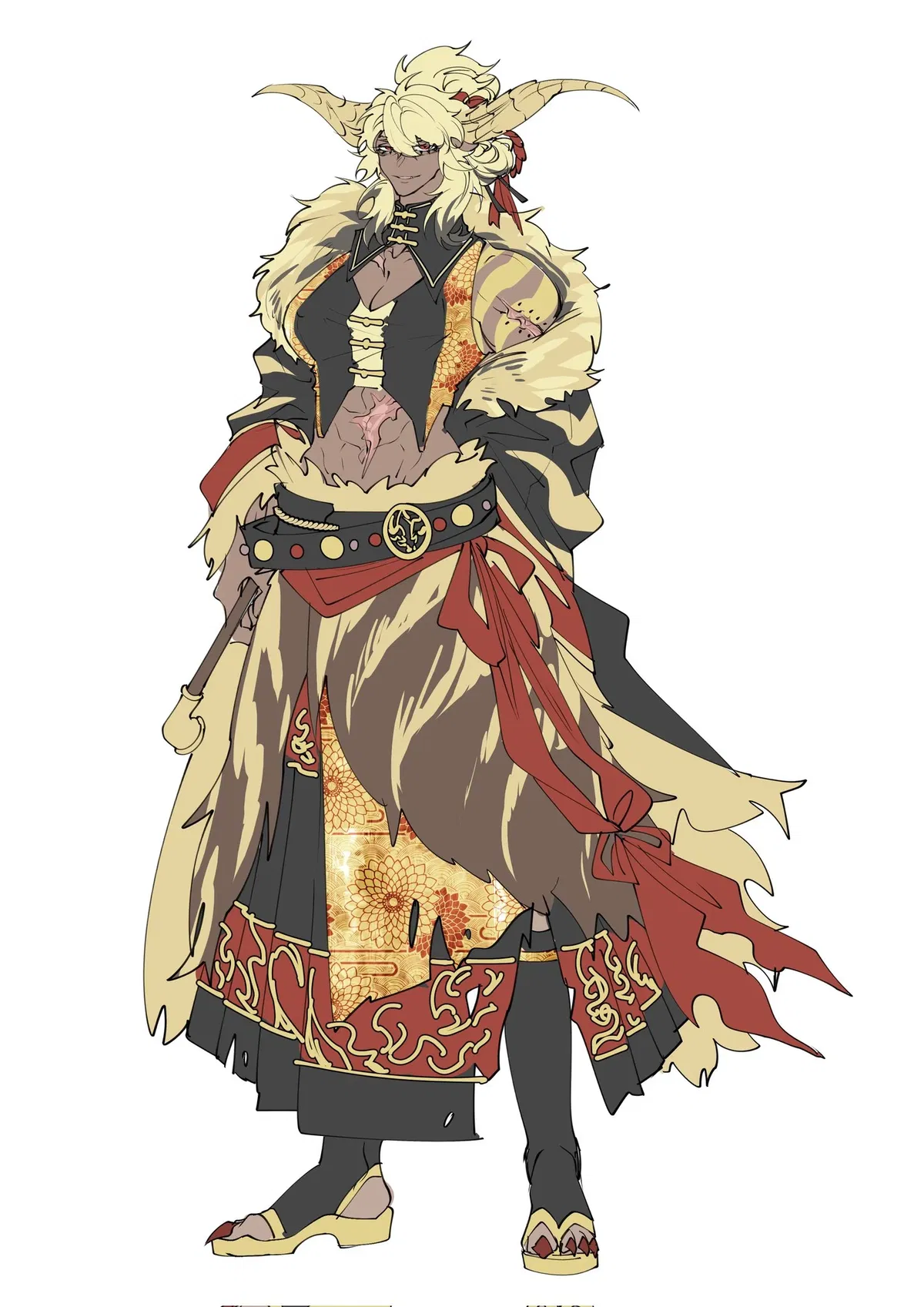 Asim (Village Chieftess) (Monster Hunter AU)