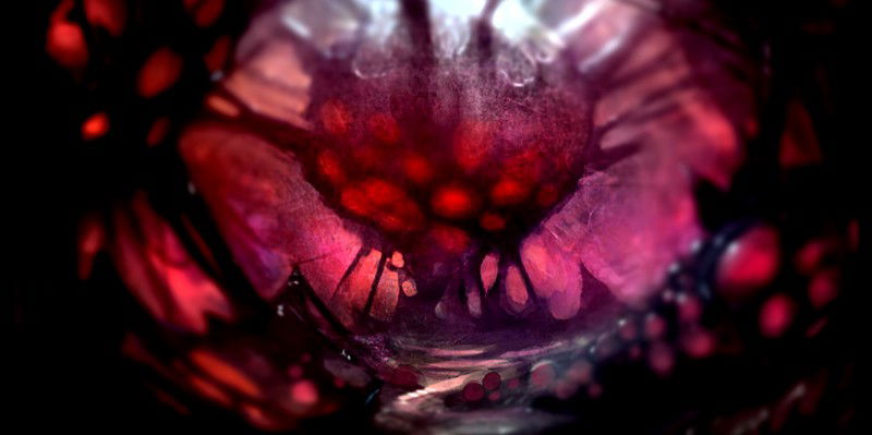 Alien humanoid insect hive