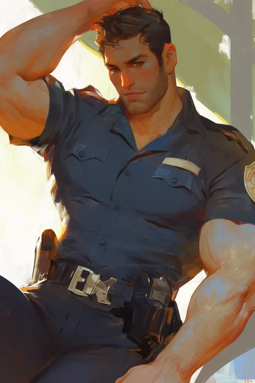 Max the officer with secret side job