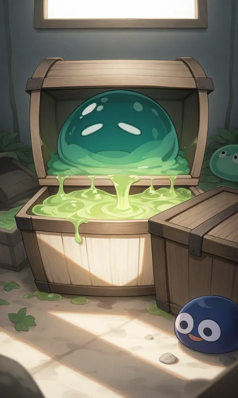 Trapped With Steve! (Slime Monster POV)