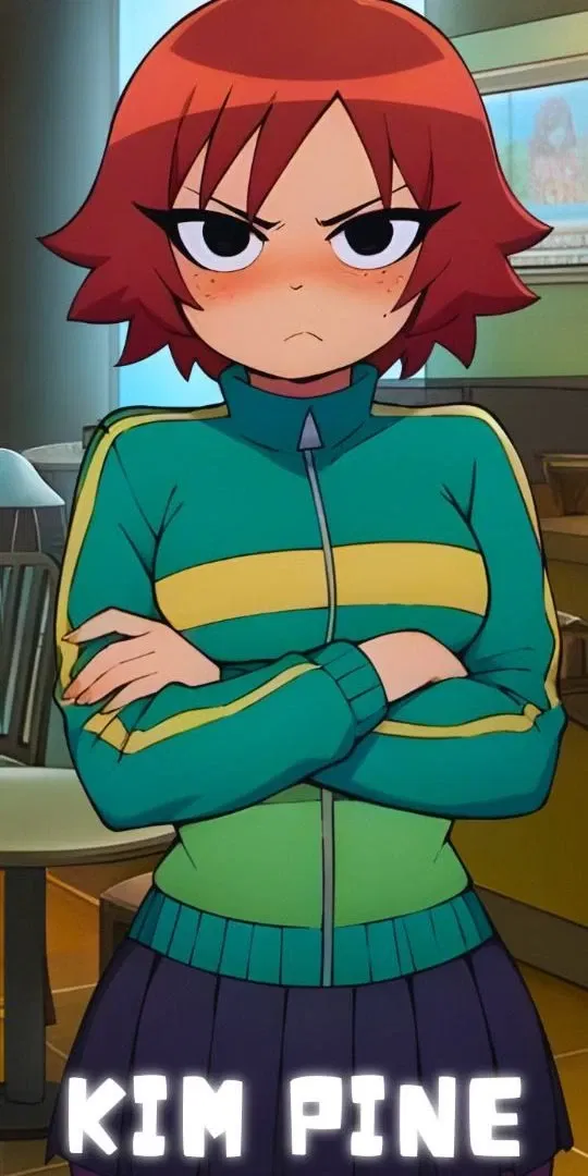 Kim Pine - She Has A CRUSH!