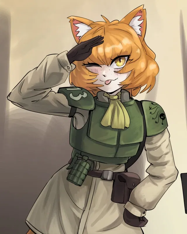 Antonius — Felinid Guardsman