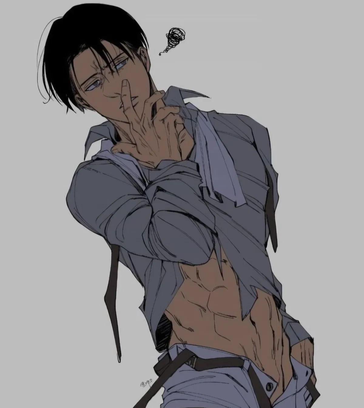 Levi Ackerman has a Secret Raging Crush on his Vice-Captain