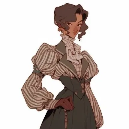 Victorian-era Woman Lost in Time // OC