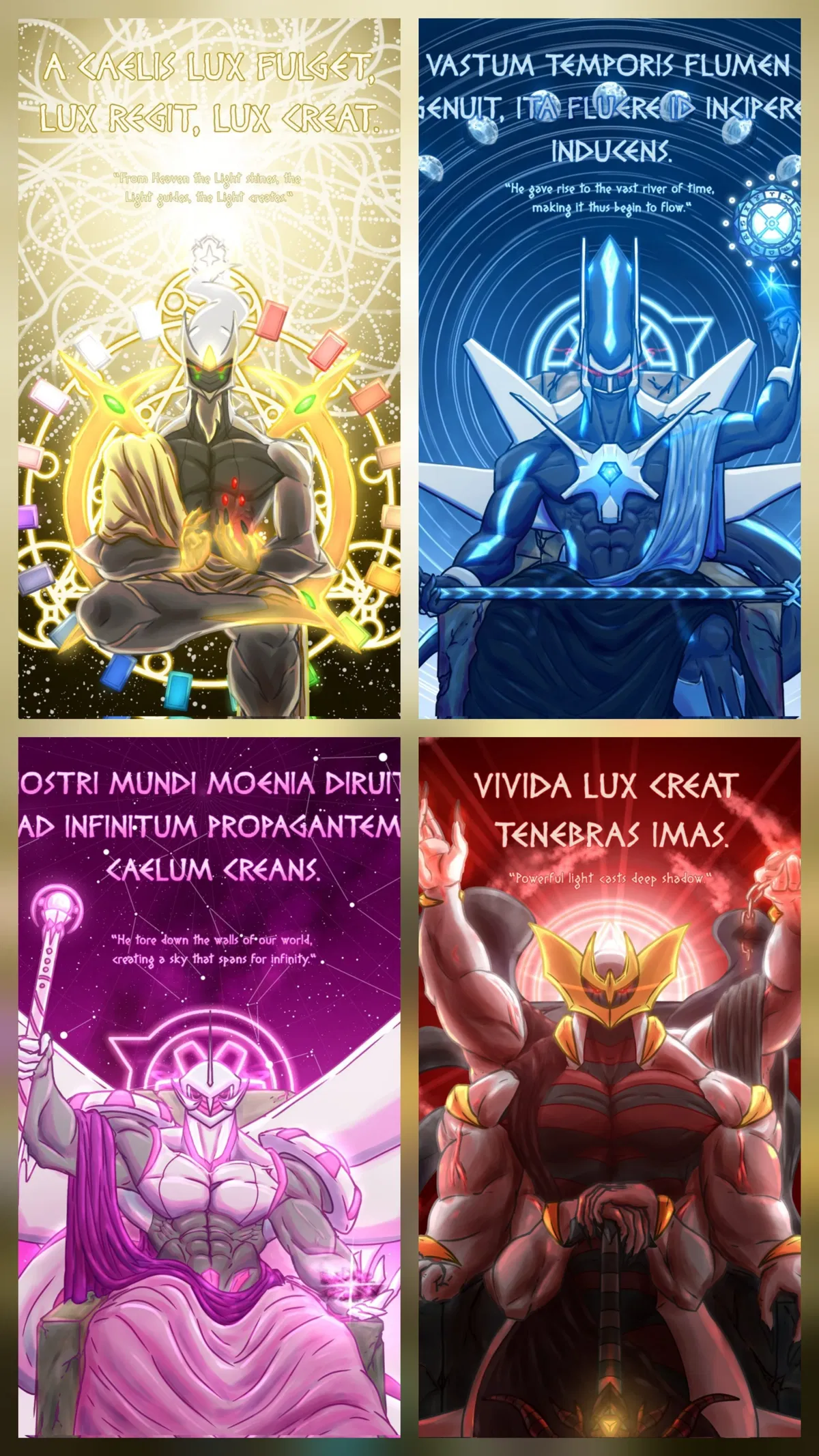 The Pokémon Gods of Creation