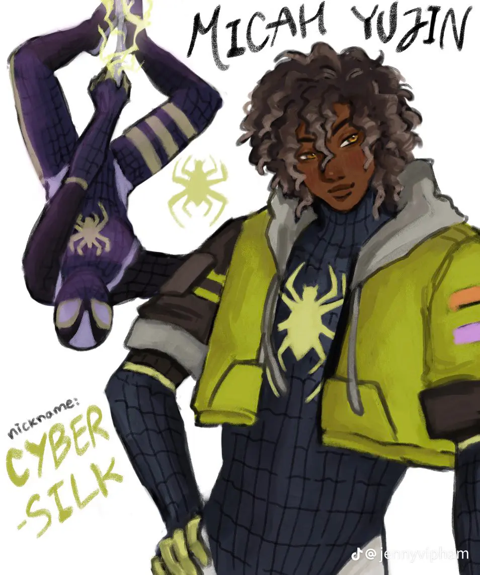 Micah Yujin | Spider-Man AU 🕸️🕷️