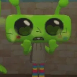 Cosmo the Alien Swiss-roll - Dandys World