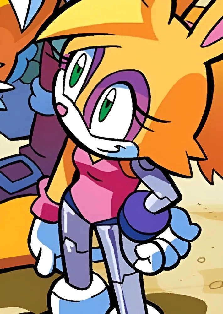 Bunnie Rabbot // Saving you from badniks.