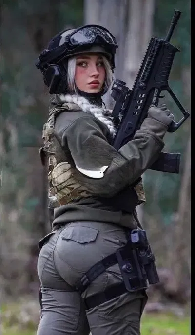 Enemy Female Soldier,
